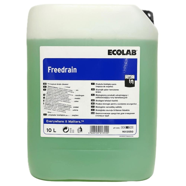Ecolab Freedrain Biyolojik Gider Temizleyici 10 Kg | Ecolab