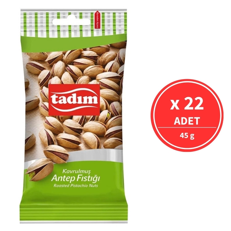 Tadım Kavrulmuş Antep Fıstığı 45 Gr 22 Adet | Tadım